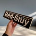 Bed Stuy Brooklyn New York City Neighborhood Hand Crafted Horizontal ...