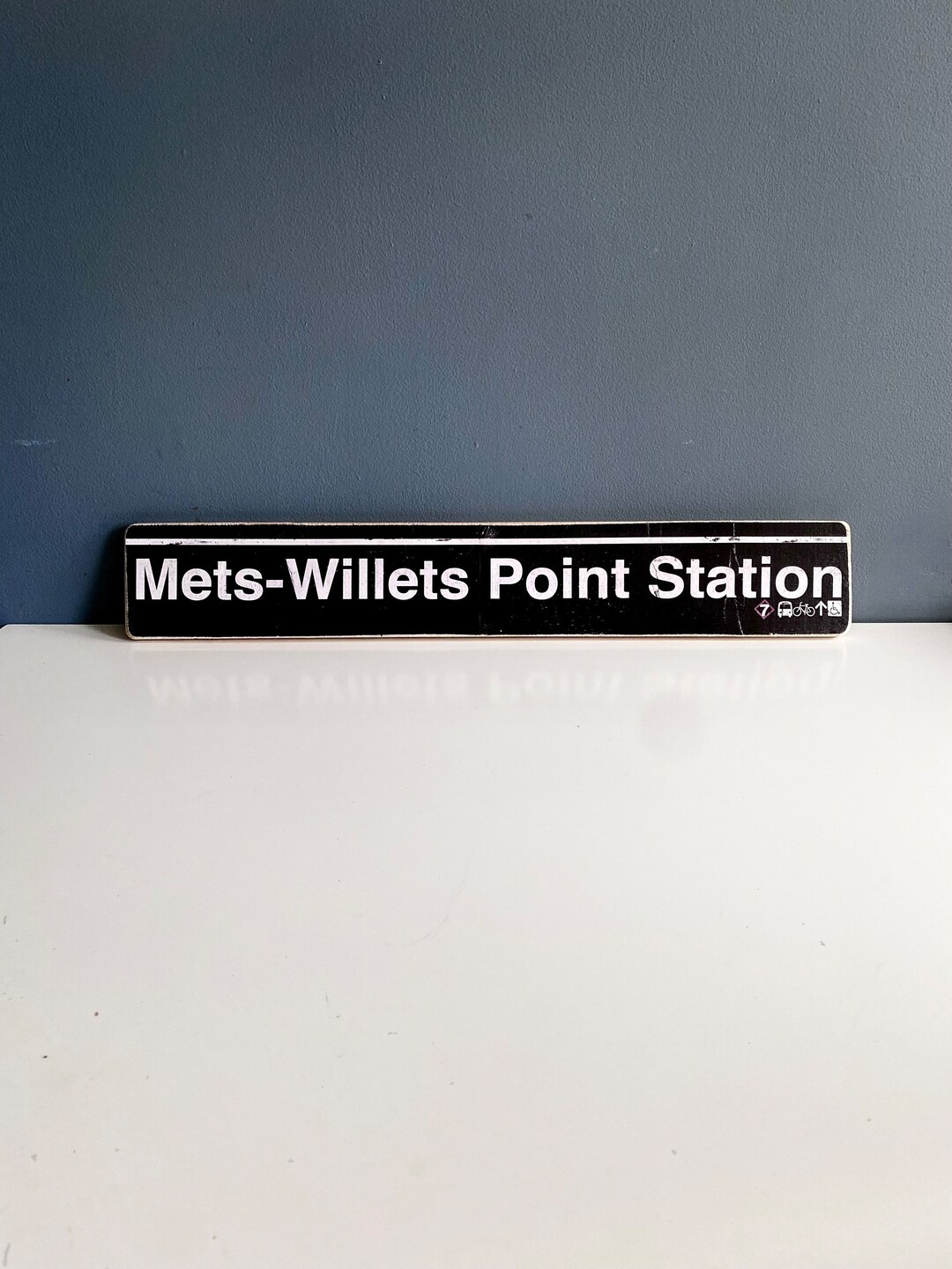 Mets-willets Point Station Sign/ NY Mets Hand Crafted Wood Sign Nyc ... Mets-willets Point Station Sign/ NY Mets Hand Crafted Wood Sign Nyc ...