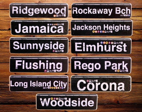 Queens signs - Brooklyn Art Factory