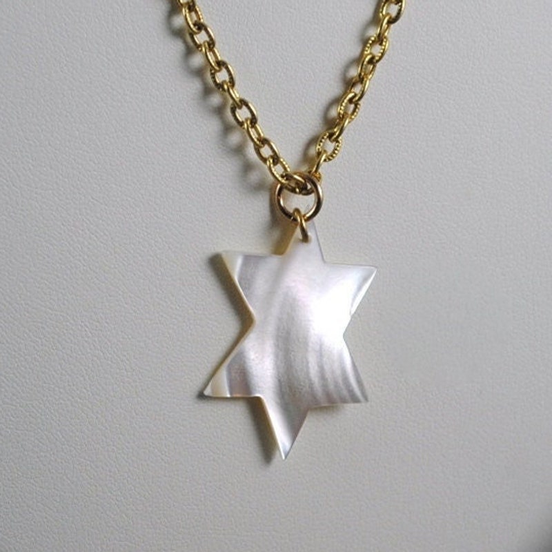 Jewish Star Necklace - Etsy