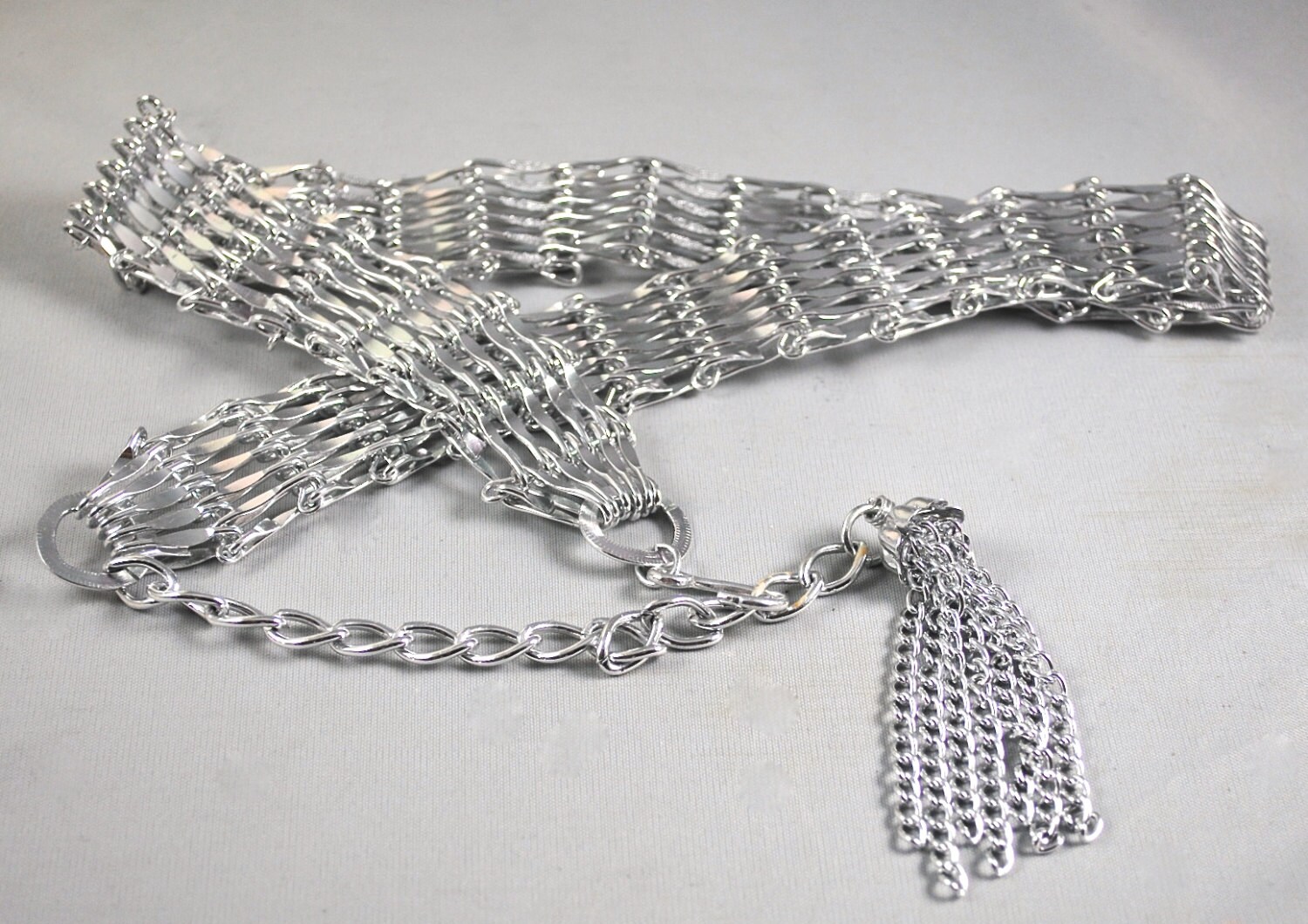 Vintage Belt Silver Toned Vintage Trending Belt | Etsy