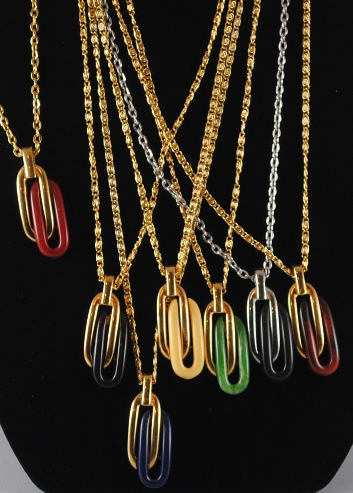 Necklace Vintage Mod Pendant 1960s - Etsy