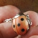 Vintage RARE Ladybug Necklace Lucky Ladybug 1970s Good Luck Bug Jewelry ...