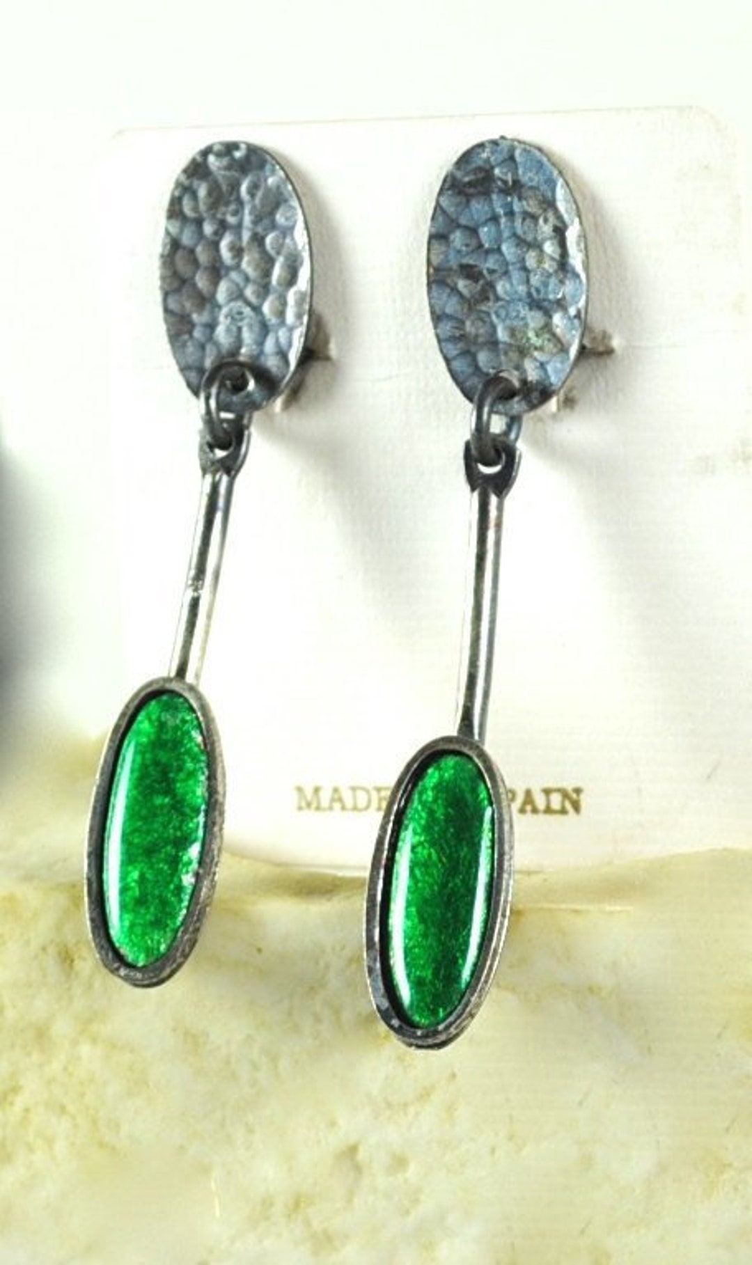 Vintage Earrings Made in Spain - Etsy