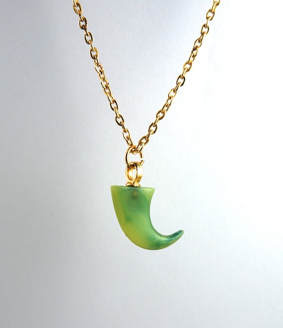 Vintage Italian Horn Evil Eye Amulet Corno Cornicello - Gem