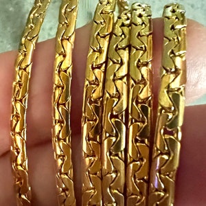 Beautiful Vintage Chain Gold Toned 1970's - Etsy