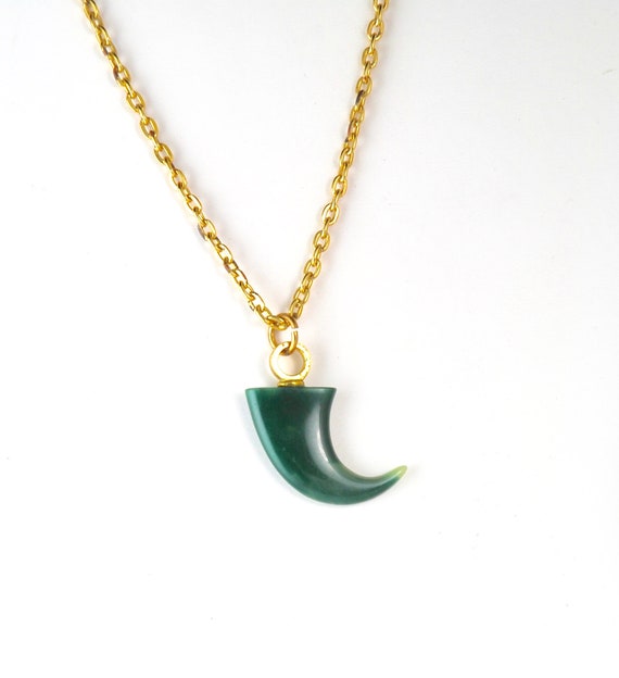 Vintage Italian Horn Evil Eye Amulet Corno Cornicello - Gem
