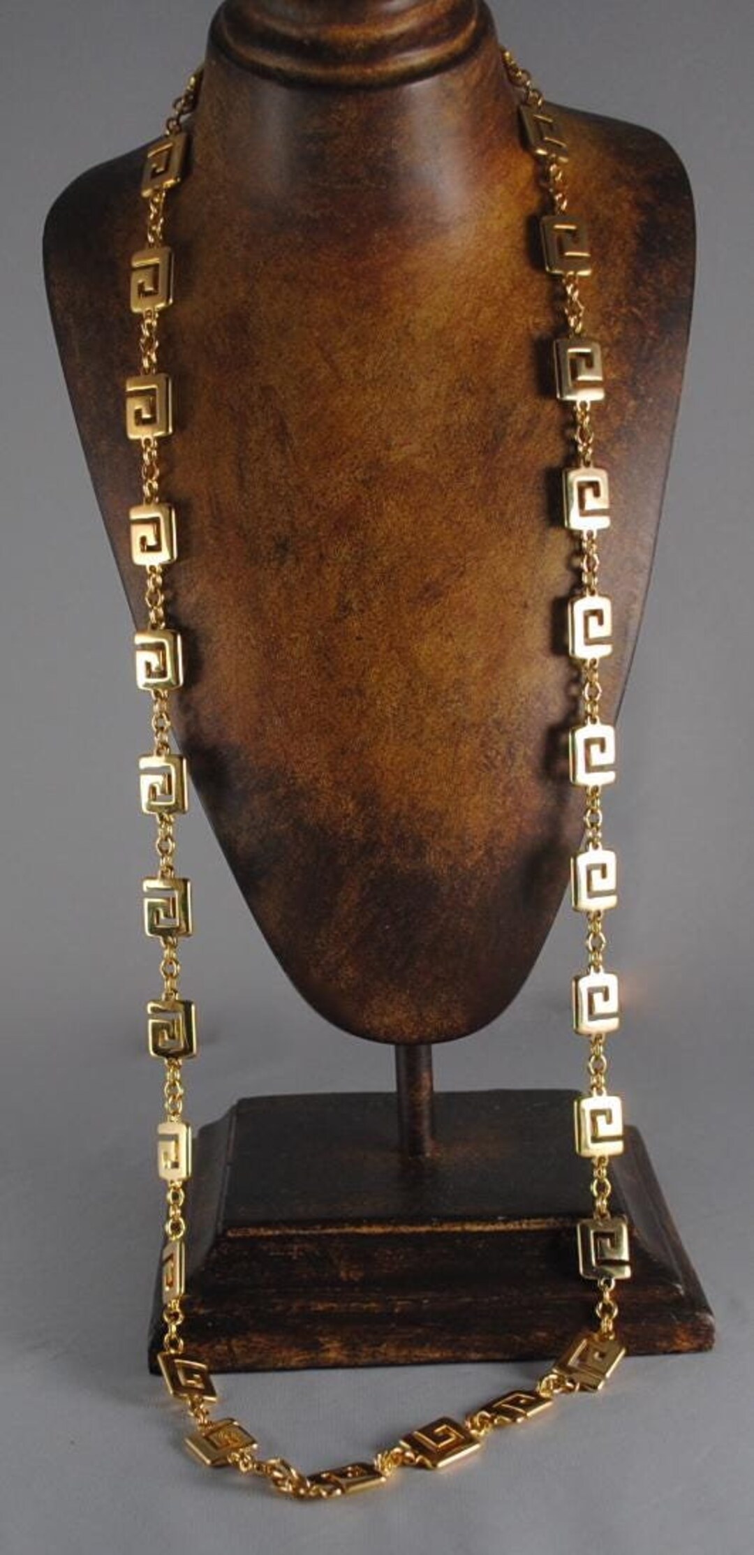 Trifari Vintage Chain 36" Heavy Gold Plated Chain Rare Trifari - Etsy