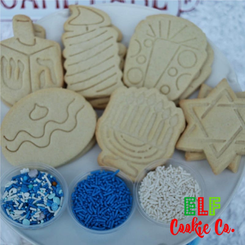 Hanukkah Cookie - Etsy