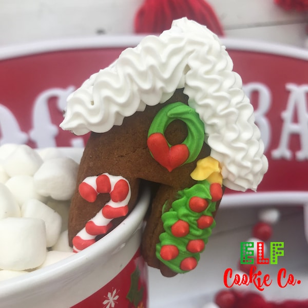 Gingerbread Mug Topper - Etsy