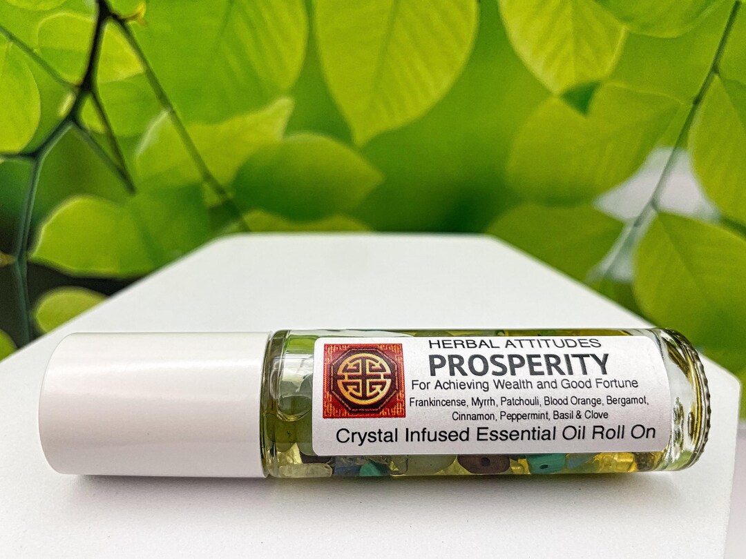 PROSPERITY Essential Oil Roll On - Etsy