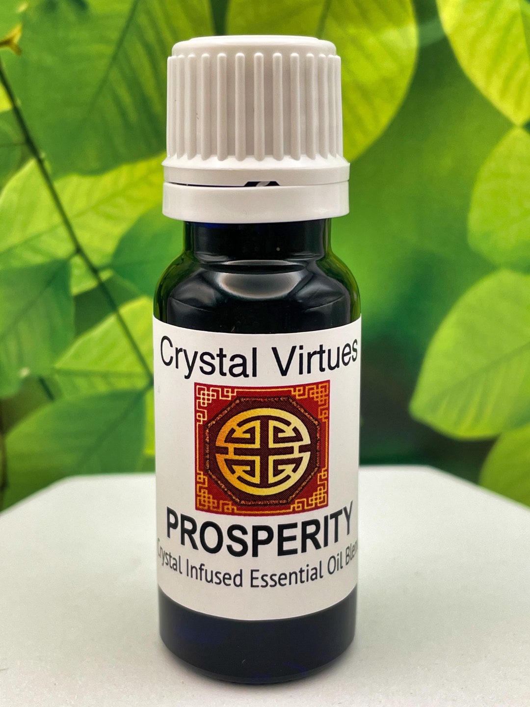 PROSPERITY Crystal Infused Essential Oil Blend - Etsy