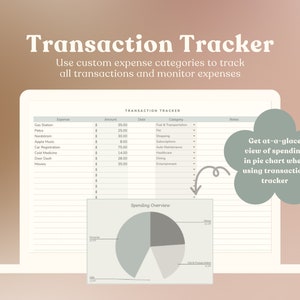 Monthly Budget Spreadsheet | Google Sheets Template, Budget Planner ...