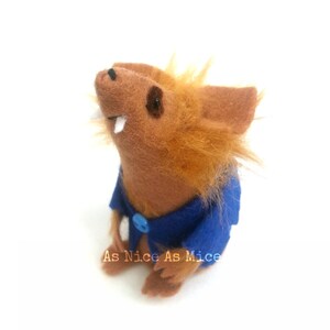 Werewolf Mouse -halloween Ornament - A Handmade Felt Mouse, a Pefect ...