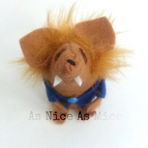 Werewolf Mouse -halloween Ornament - A Handmade Felt Mouse, a Pefect ...