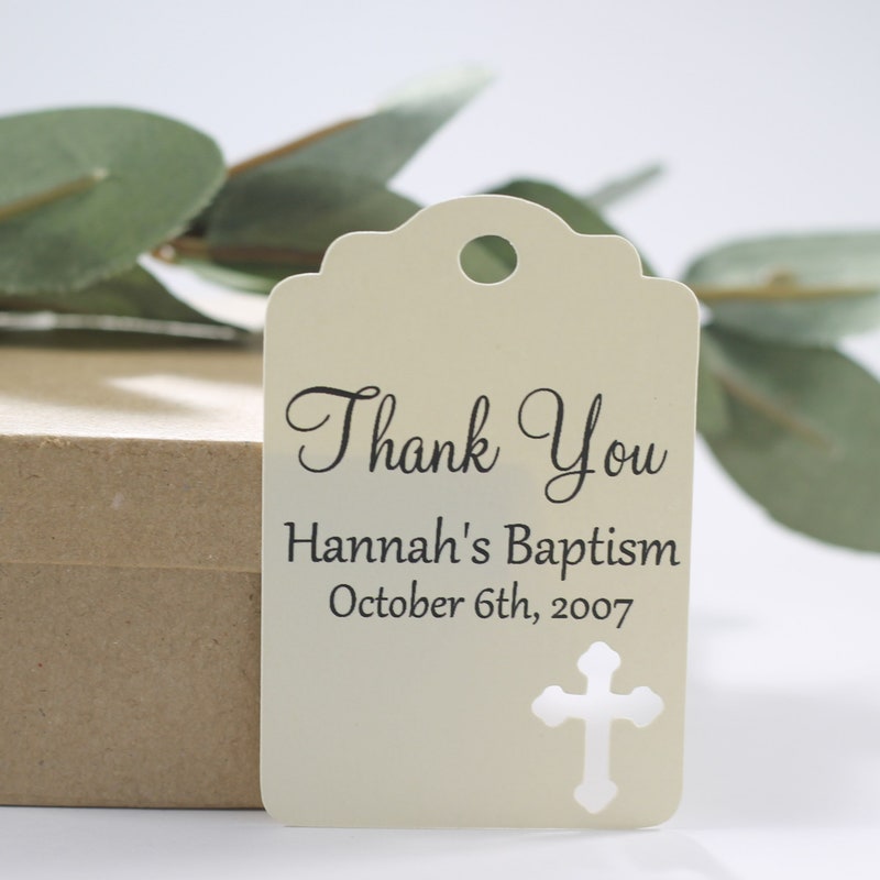 Baptism Tag - Etsy