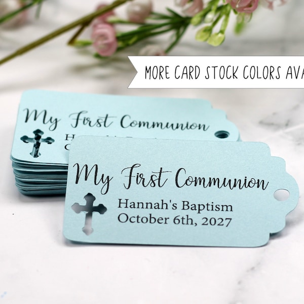 First Communion Tags - Etsy