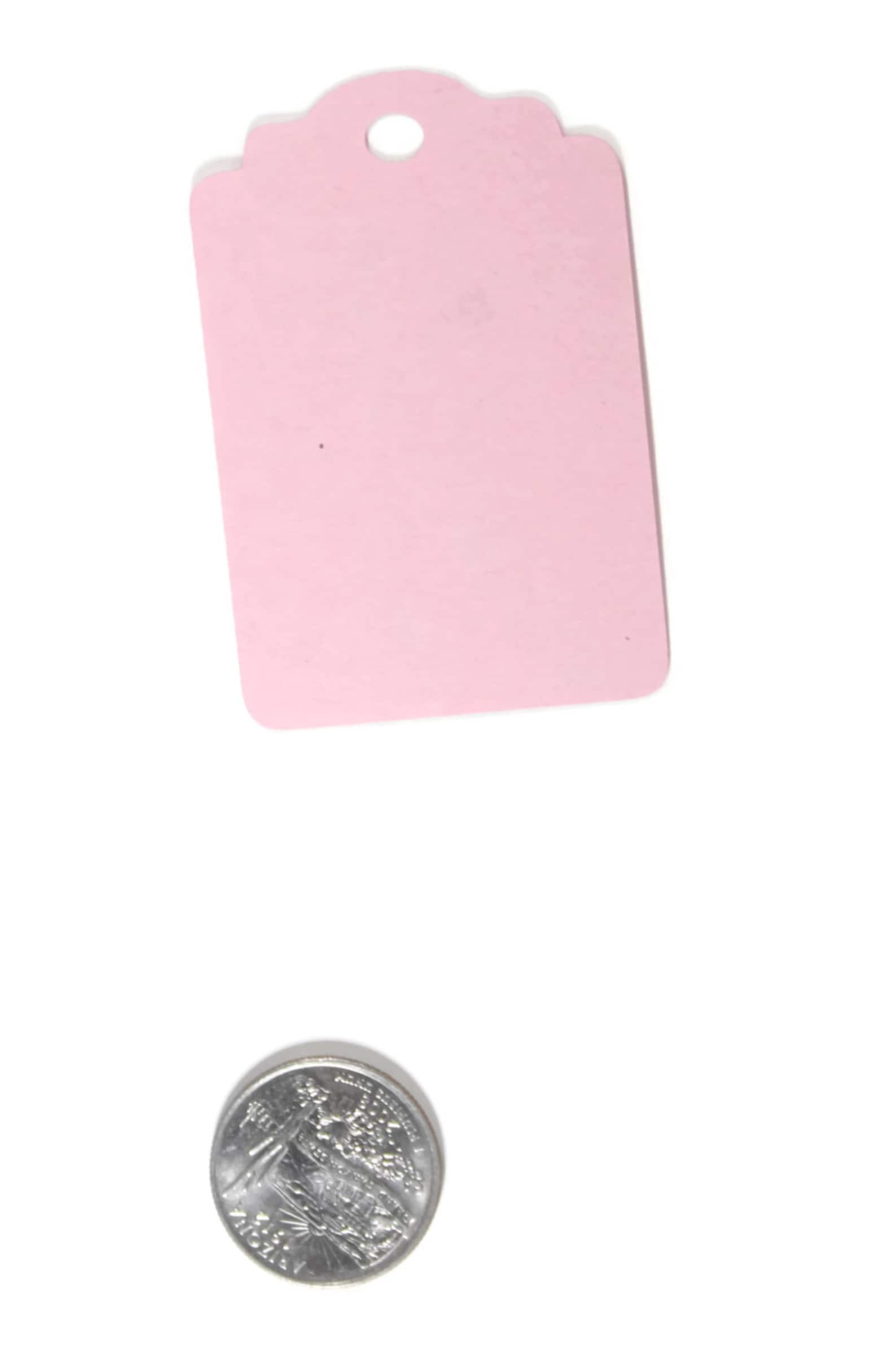 Custom Light Pink Favor Tags – Personalized Gift Tags and Labels, More ...