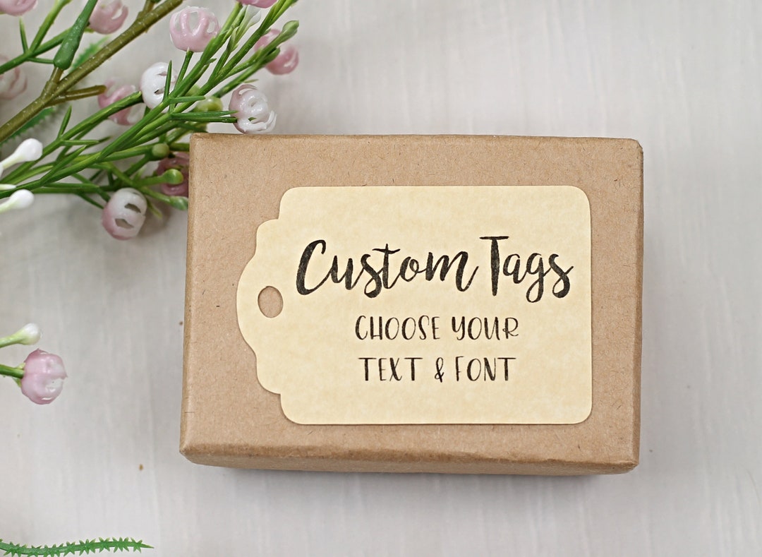 Custom Antique Gold Tags - Gold Favors - Merchandise Tags - Baby Shower ...