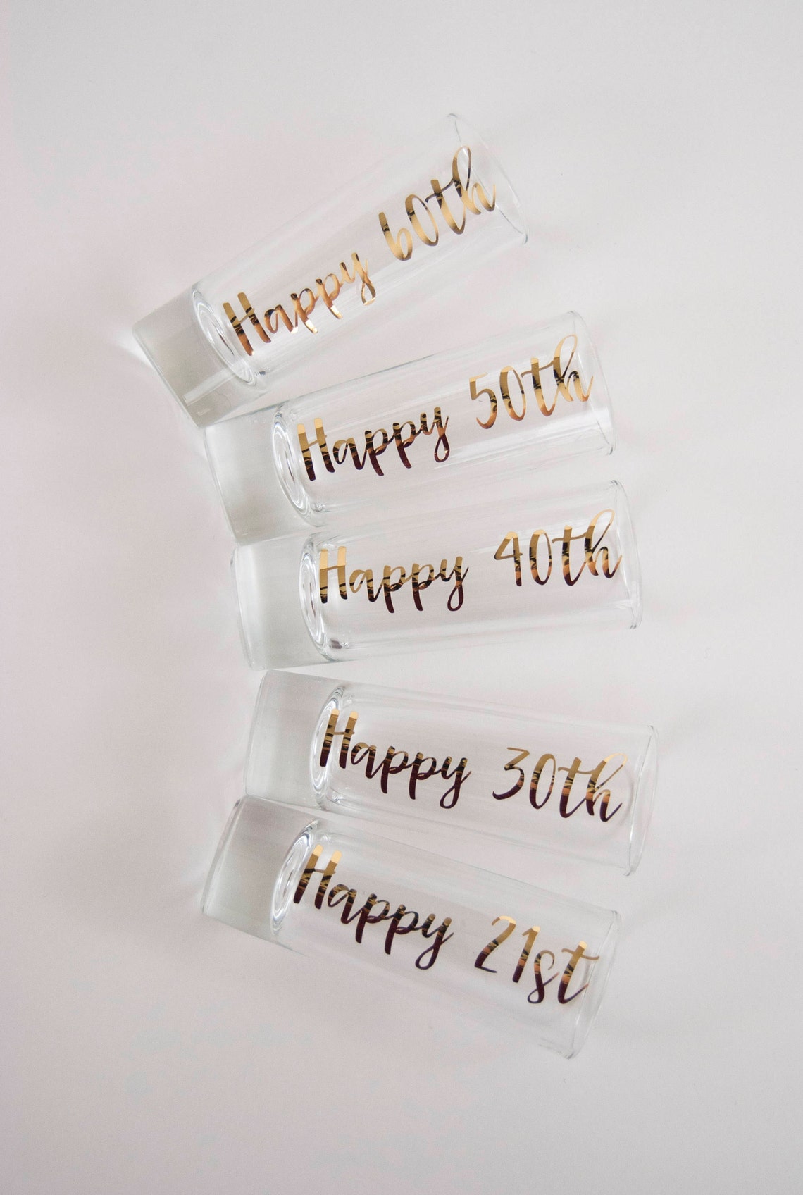 30th Birthday Gift Happy 30th Shot Glass Shot Glass Birthday | Etsy