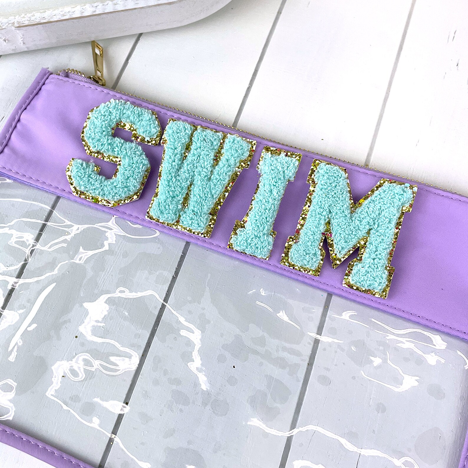 Chenille Patch Stickers DIY Project Self Adhesive Beach - Etsy