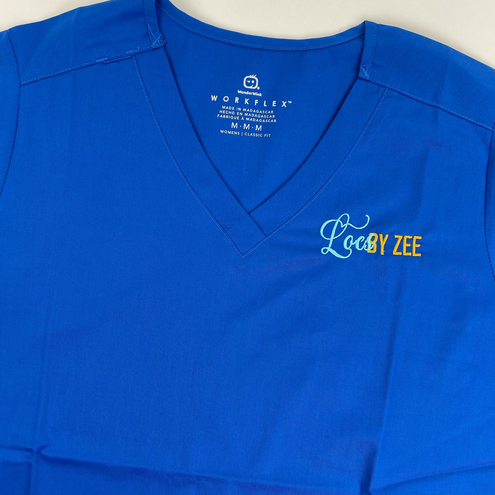 Personalized Embroidered Work Scrubs, Custom Medical Scrubs, Company ...