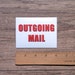 Mailbox Flag Replacement - Outgoing Mail Pickup Notification Sign ...