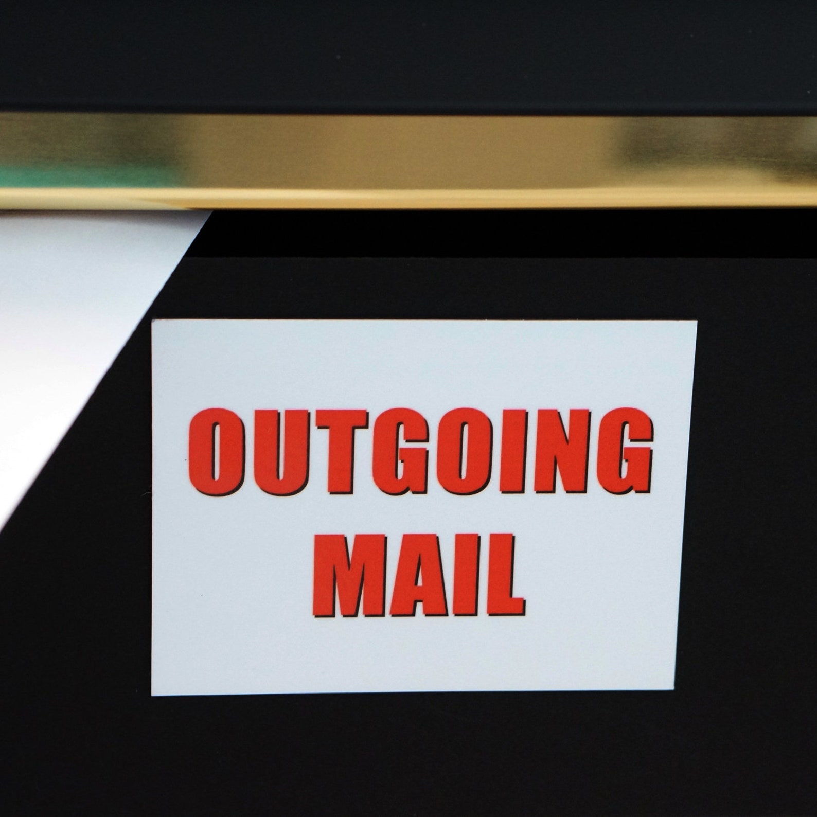 Mailbox Flag Replacement - Outgoing Mail Pickup Notification Sign ...