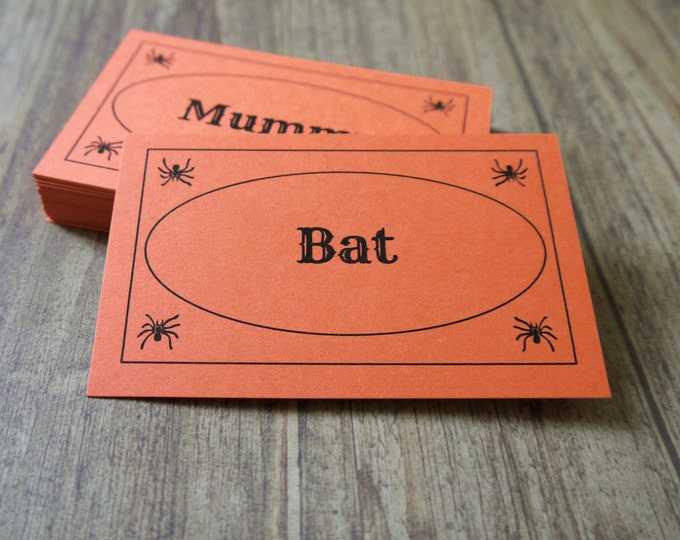 Halloween Charades Halloween Pictionary Halloween Party Games Halloween ...