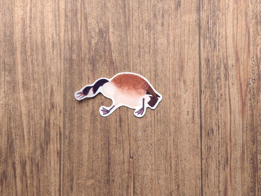 Canada Goose Vinyl Sticker - Water Resistant Canadian Geese Laptop ...