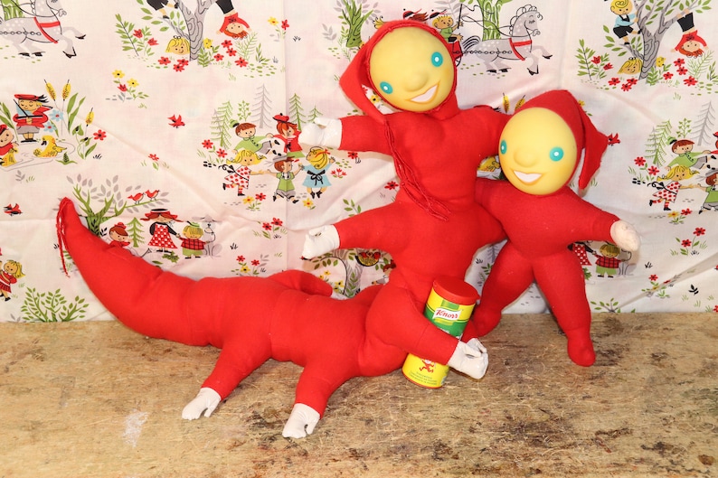 LONG KNORRLI PLUSHIE Plush Plushy Toy Doll Knorr Seasoning Soup Creepy ...