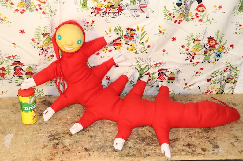 LONG KNORRLI PLUSHIE Plush Plushy Toy Doll Knorr Seasoning Soup Creepy ...
