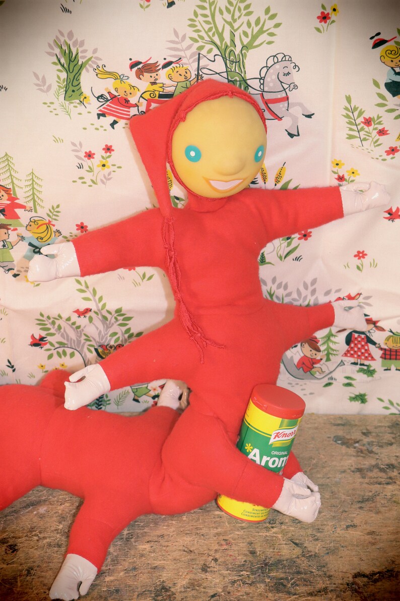 LONG KNORRLI PLUSHIE Plush Plushy Toy Doll Knorr Seasoning Soup Creepy ...