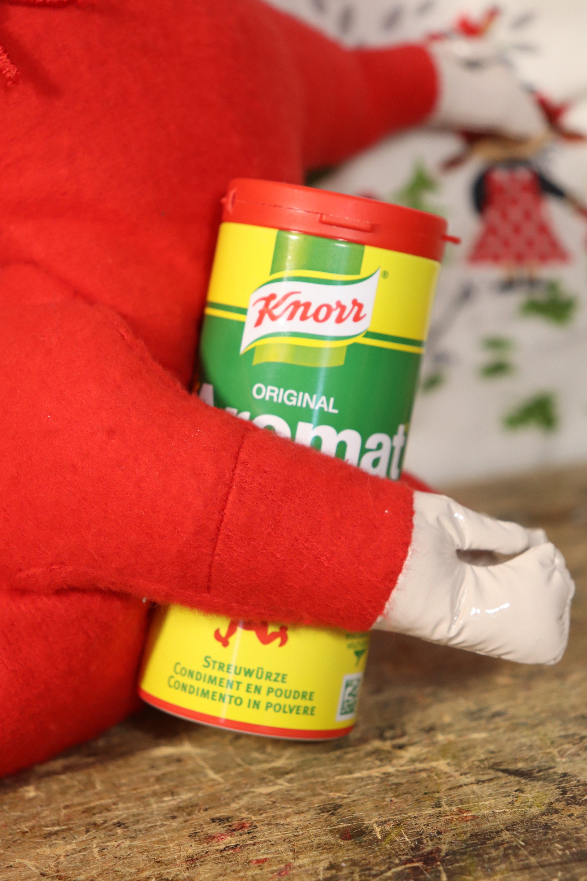 LONG KNORRLI PLUSHIE Plush Plushy Toy Doll Knorr Seasoning Soup Creepy ...
