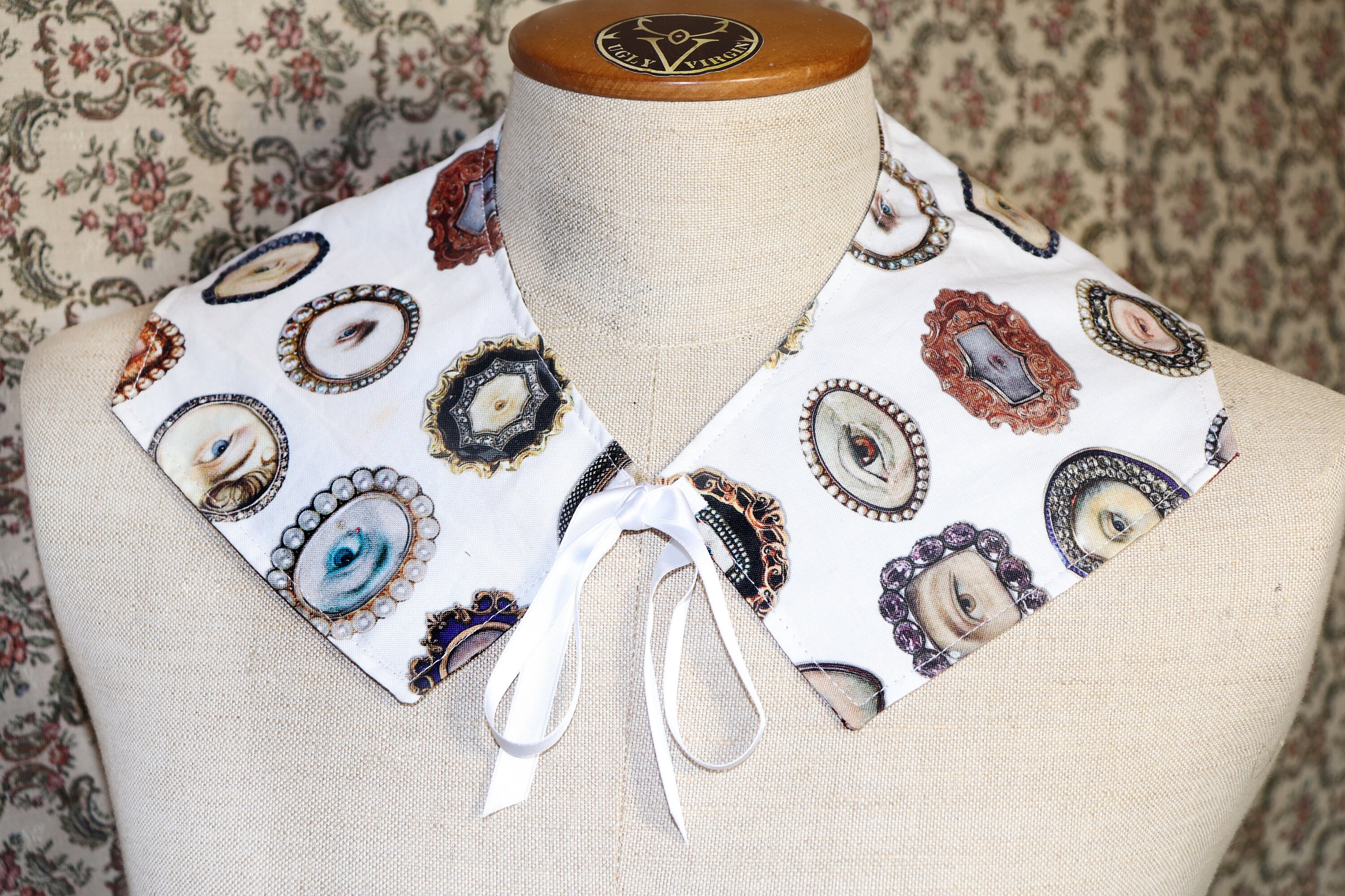 VICTORIAN EYE COLLAR Gothic Goth Dolly Kei Dark Academia Mori - Etsy