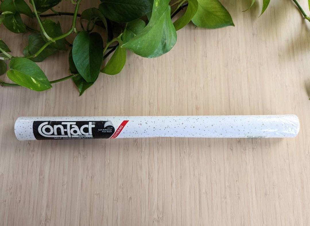 Vintage Formica-look Rubbermaid Con-tact Paper 18w X 9'L, Gold Flecked ...