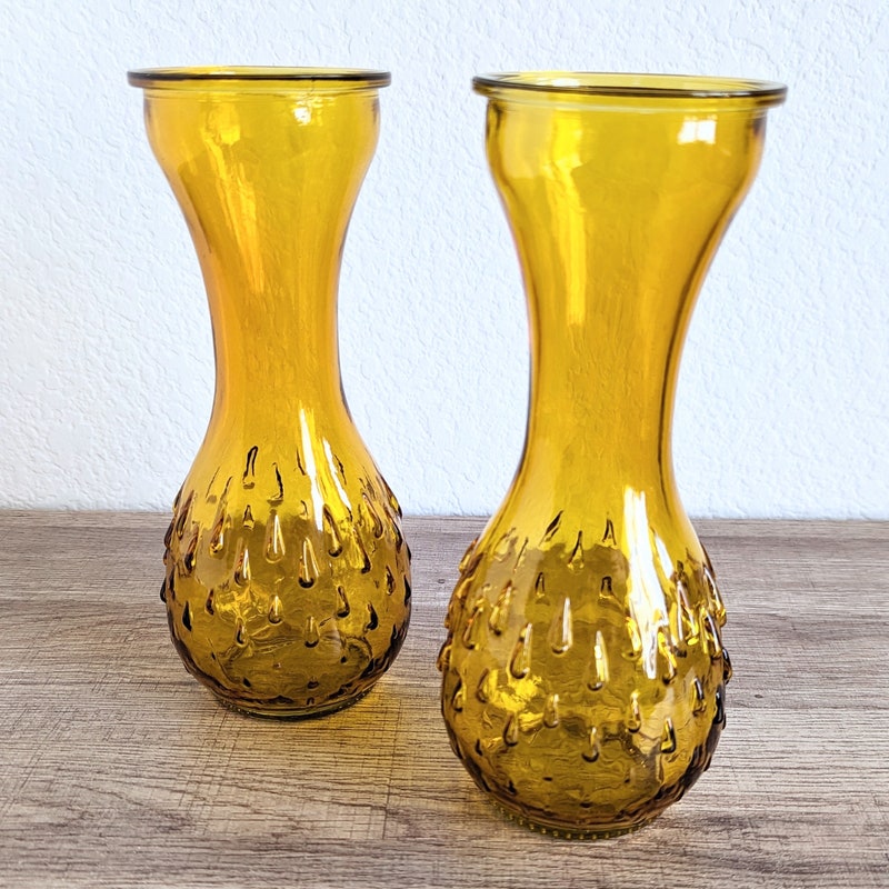 Yellow Vases - Etsy