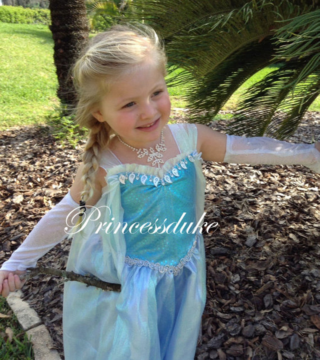 Princess Elsa Frozen Princess Couture Inspired Princessduke Dress - Etsy