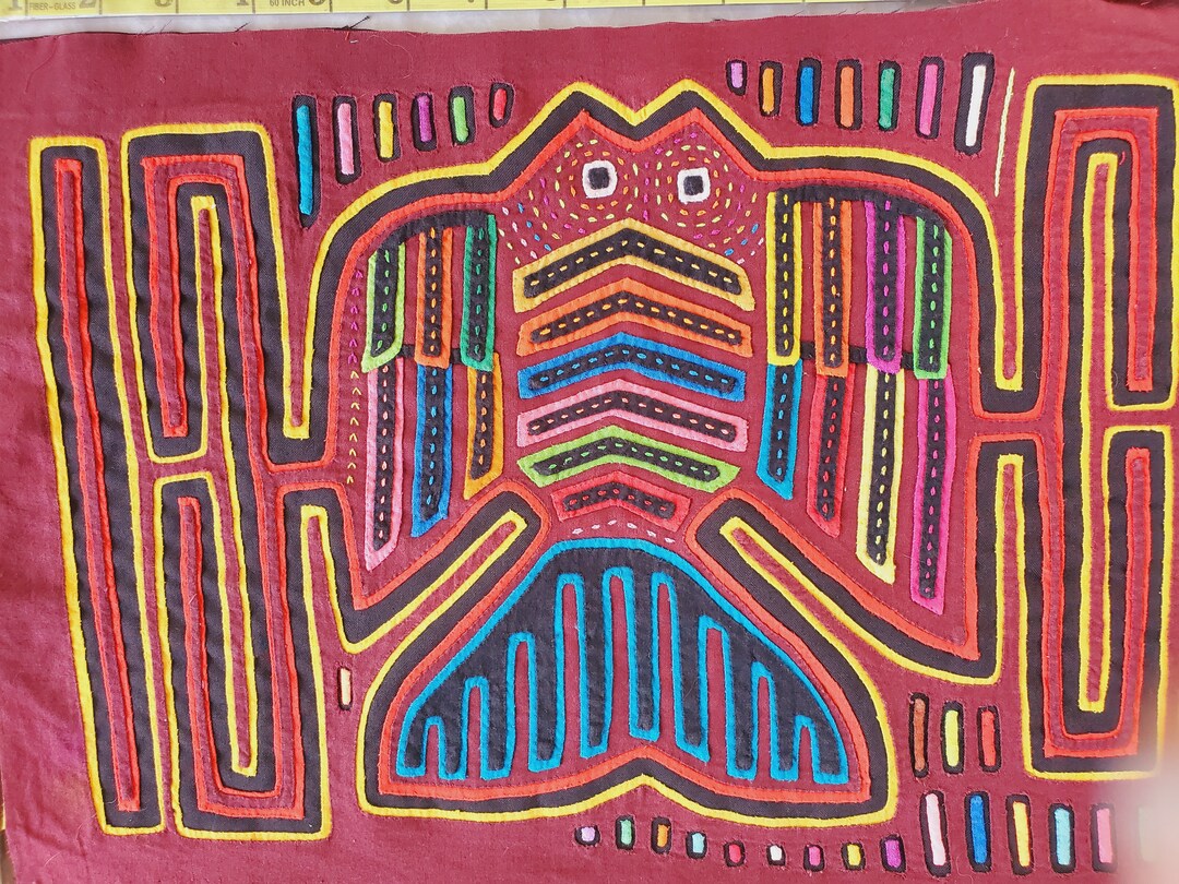 2000 70 Mola Panel Unframed Unique One of a Kind Colorful and Unique ...