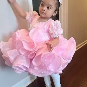 Fantasy Ruffle Dress Pageant Dress Choose Any Color - Etsy