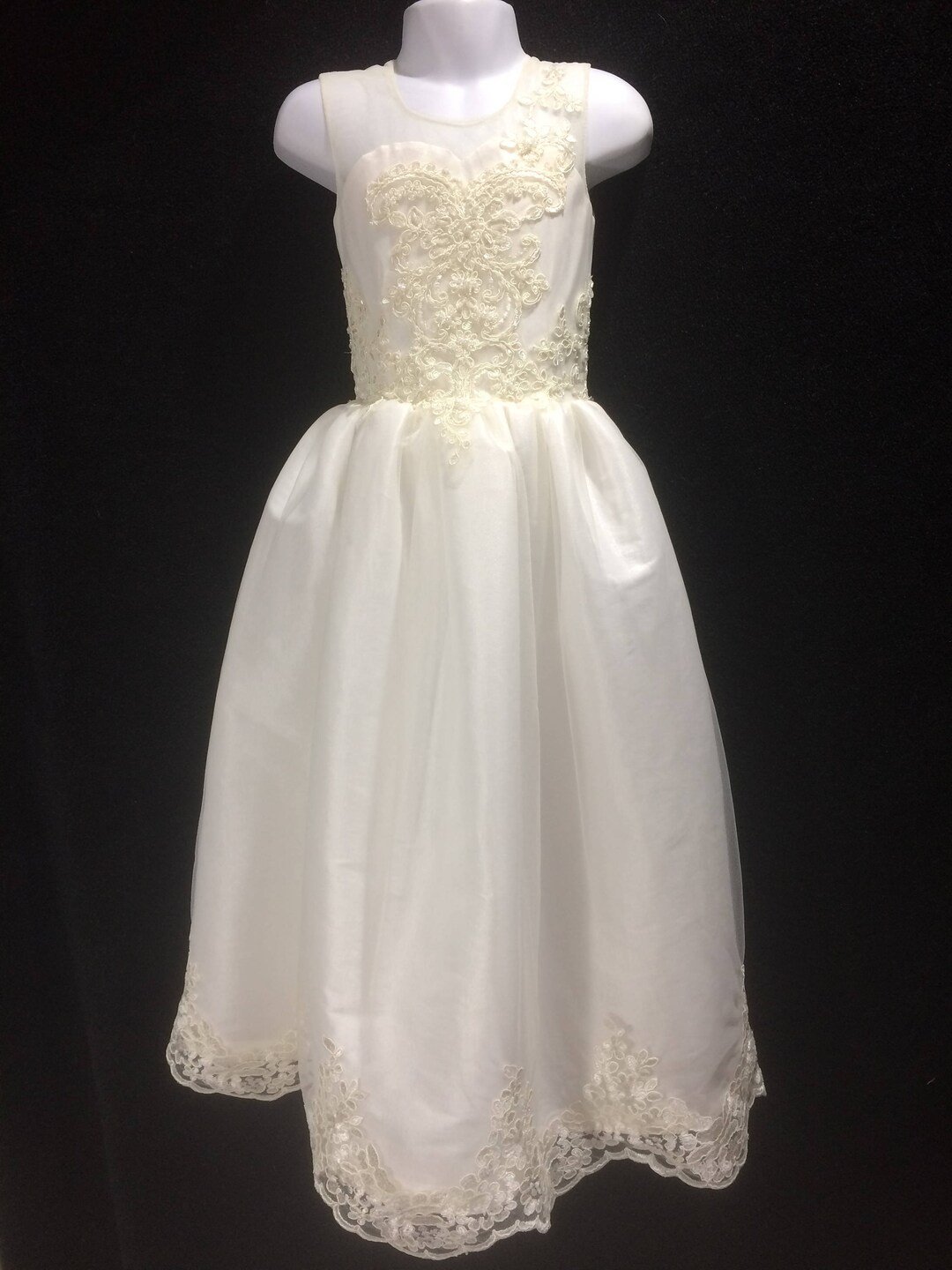 Flower Girl Pageant Princessduke Lace Dress - Etsy