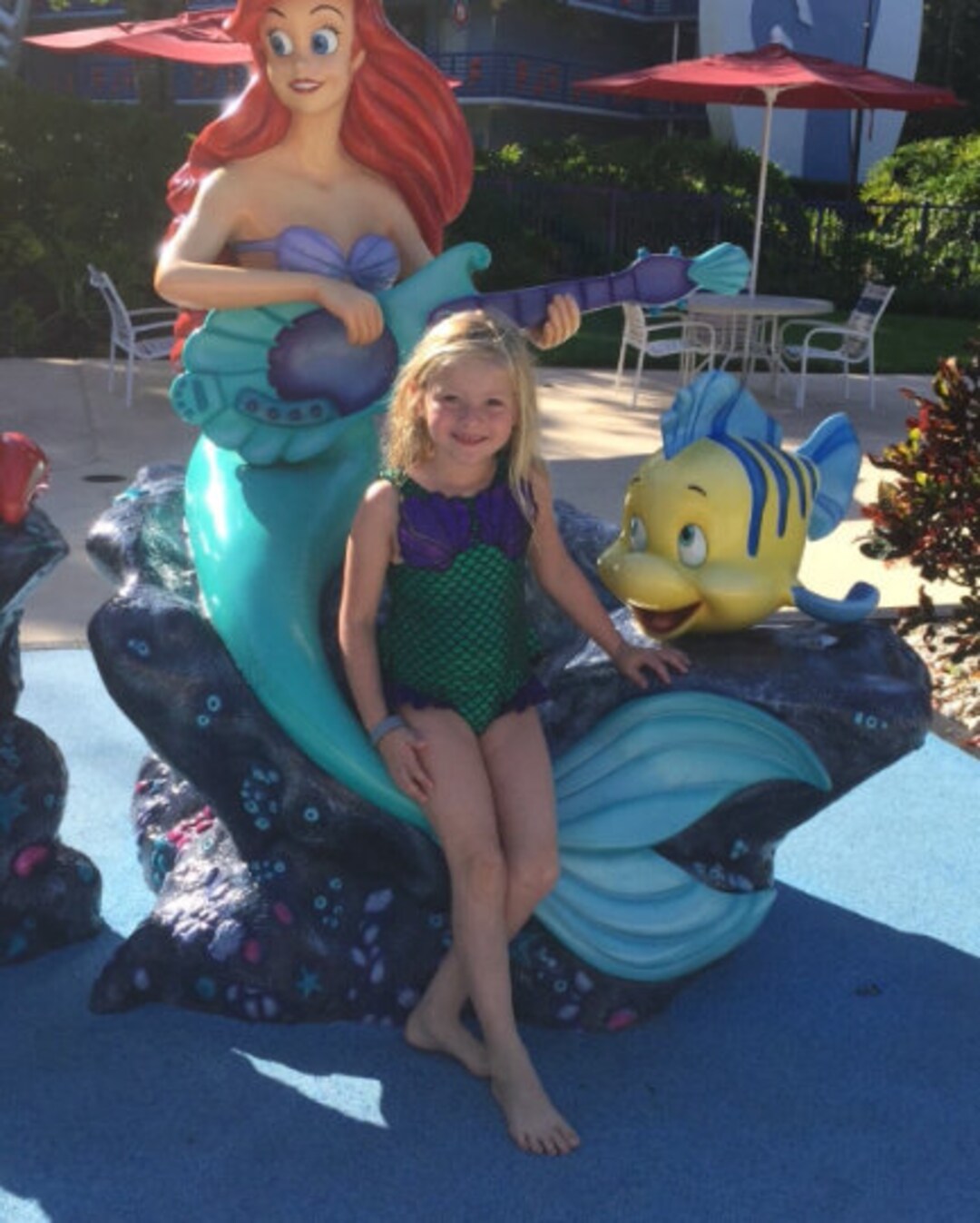 Pageant Siren Princess Inspired Princessduke Birthday Swimsuit/bathing ...