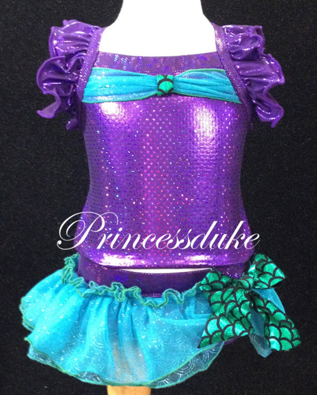 Princess Ariel the Little Mermaid Inspired Princessduke Birthday ...