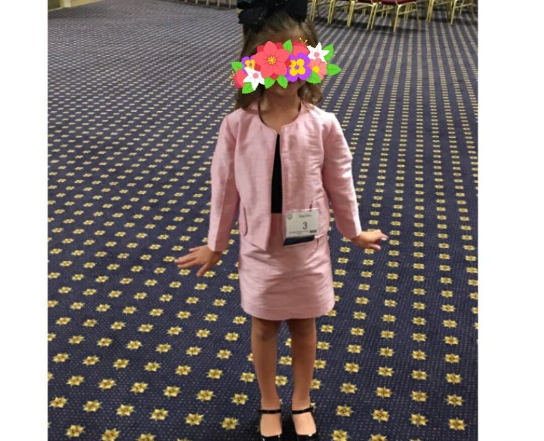 Girls Pageant Inspired Interview Business Princessduke Suit Jacket With ...