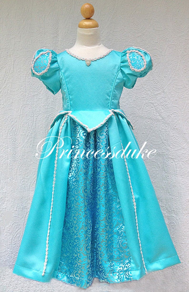 Princess Ariel in Sea Foam Green Inspired Princessduke Gown - Etsy