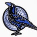 Blue Bird Embroidered Patch Iron on Patches for Jackets Blue Bird of ...
