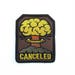 Canceled Nuke Embroidered Patch No Nukes Nuclear Bomb | Etsy