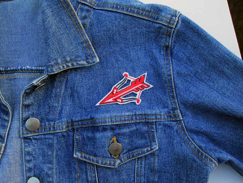 Red Bow and Arrow Patch Cross Bow Patch Cupids Bow Red | Etsy