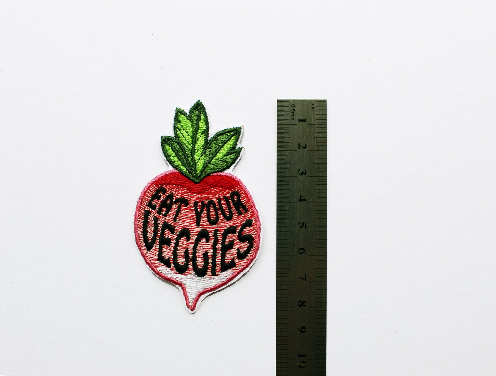 Eat Your Veggies Embroidered and Iron on Patches for Jackets | Etsy ...