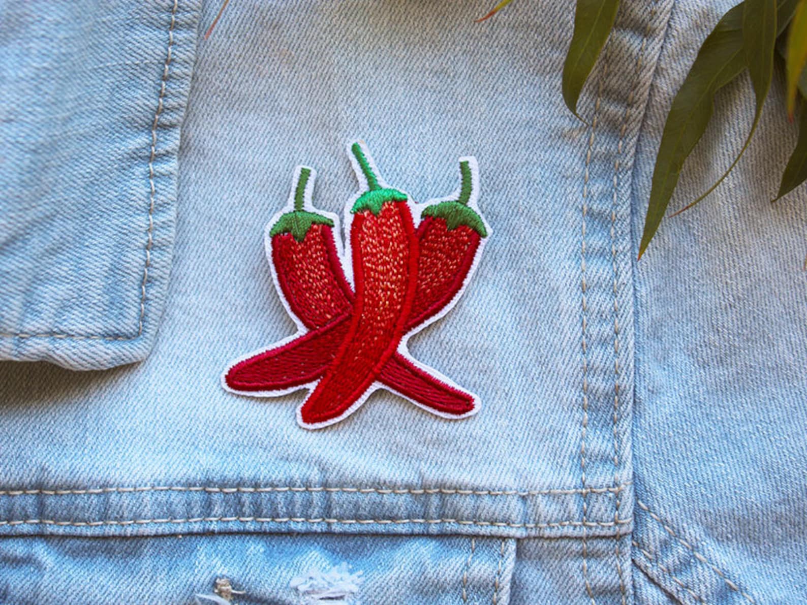 Red Hot Chili Peppers Embroidered Patch Iron on Patches for - Etsy ...